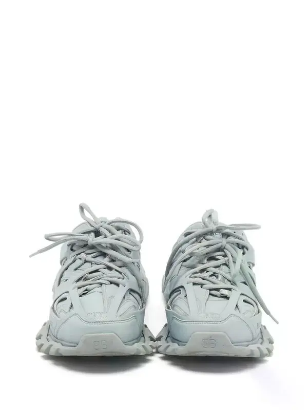 Balenciaga Track Lace-up Mules - Blue