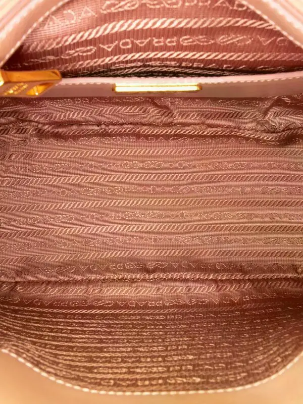 Prada Saffiano Vernice Promenade Satchel