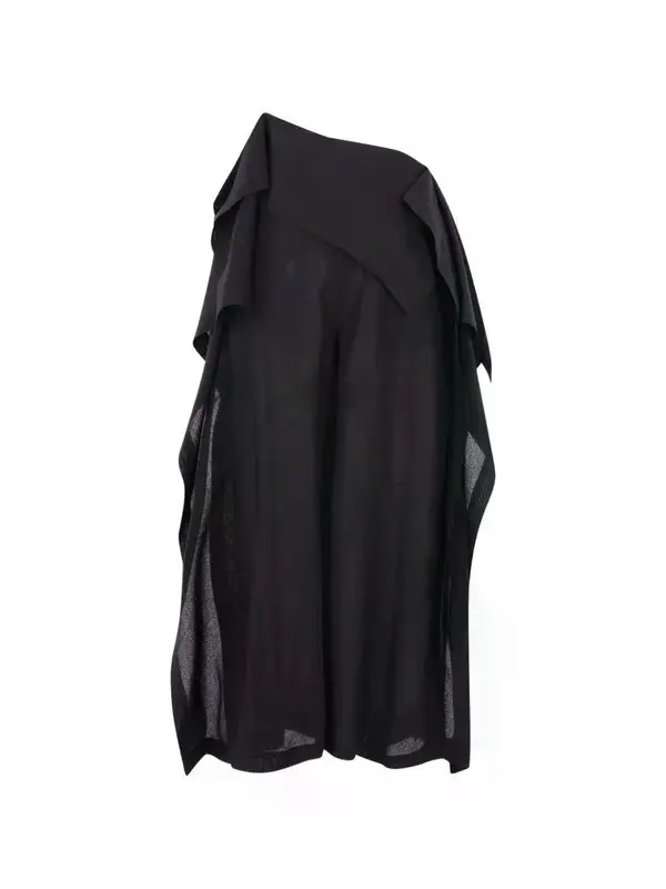 Issey Miyake Asymmetric Fold-over Trousers