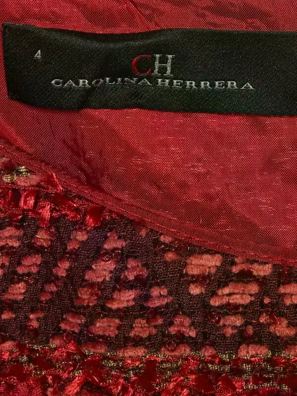 Carolina Herrera Striped Mini Dress