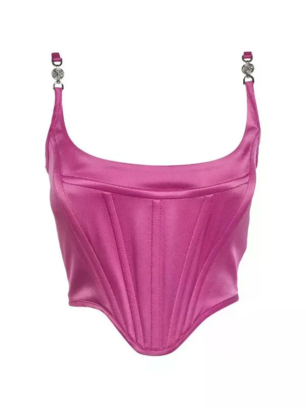Versace Medusa '95 Corset Top - Pink
