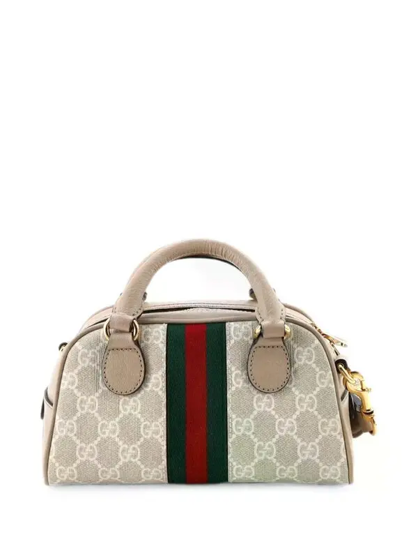 Gucci Ophidia Convertible Boston Top Handle Bag - Neutrals