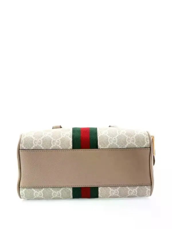 Gucci Ophidia Convertible Boston Top Handle Bag - Neutrals