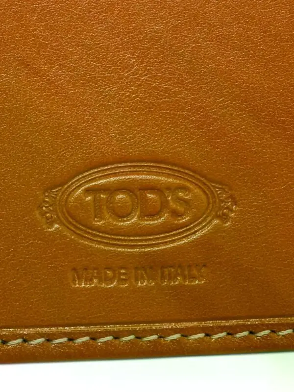 TOD'S Bi-fold Leather Wallet