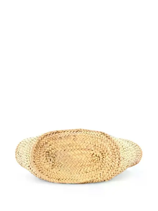Loewe Medium Basket Raffia Tote Bag