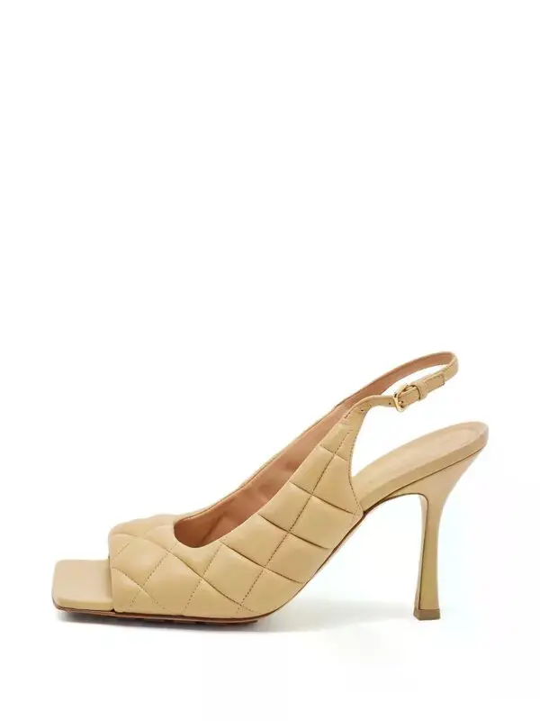 Bottega Veneta Quilted Slingback Sandals