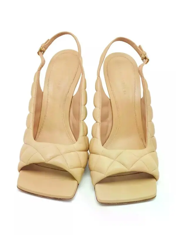 Bottega Veneta Quilted Slingback Sandals