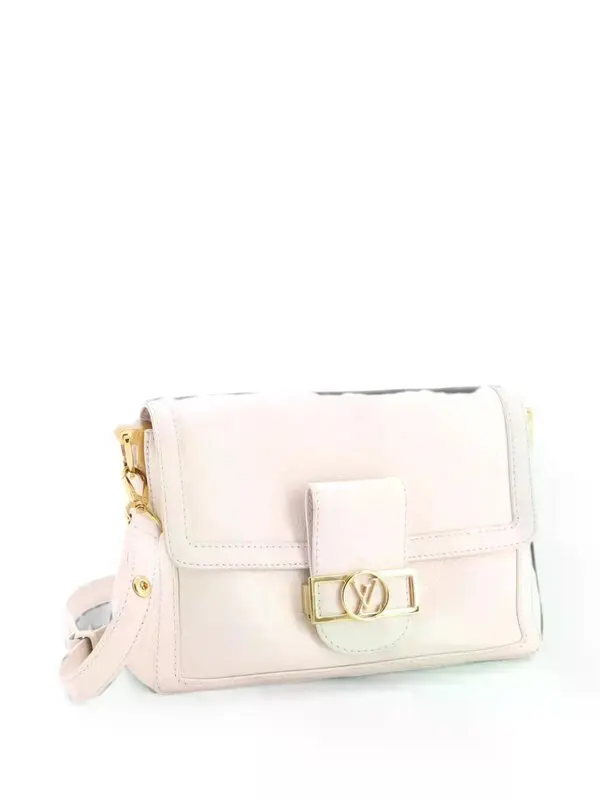 LOUIS VUITTON Dauphine Soft Calfskin Gm Shoulder Bag