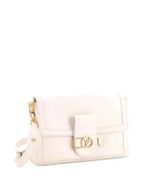 LOUIS VUITTON Dauphine Soft Calfskin Gm Shoulder Bag
