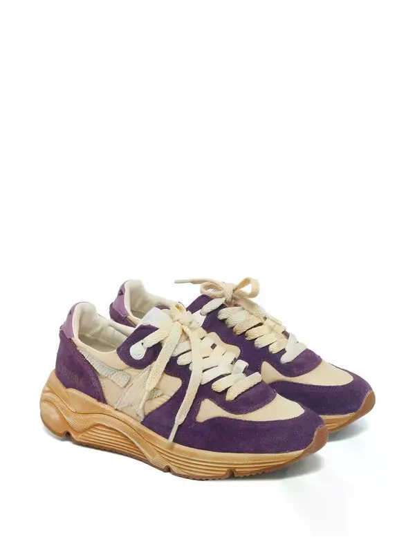 GOLDEN GOOSE Running Sole Sneakers - Purple