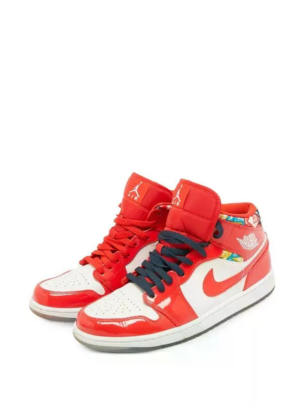 JORDAN Air 1 Barcelona Sweater Sneakers