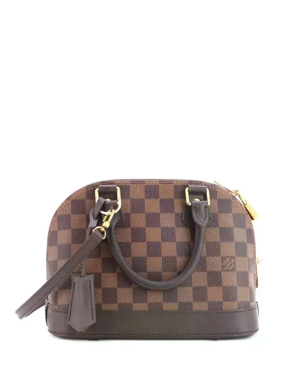 LOUIS VUITTON Alma Handbag Damier Bb Shoulder Bag - Brown