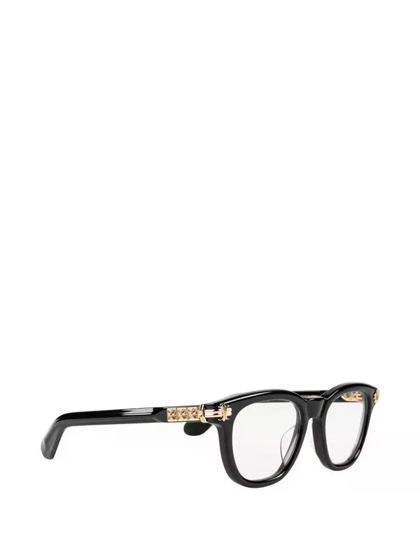 Chrome Hearts Smoke Show Square Frame Eyeglasses