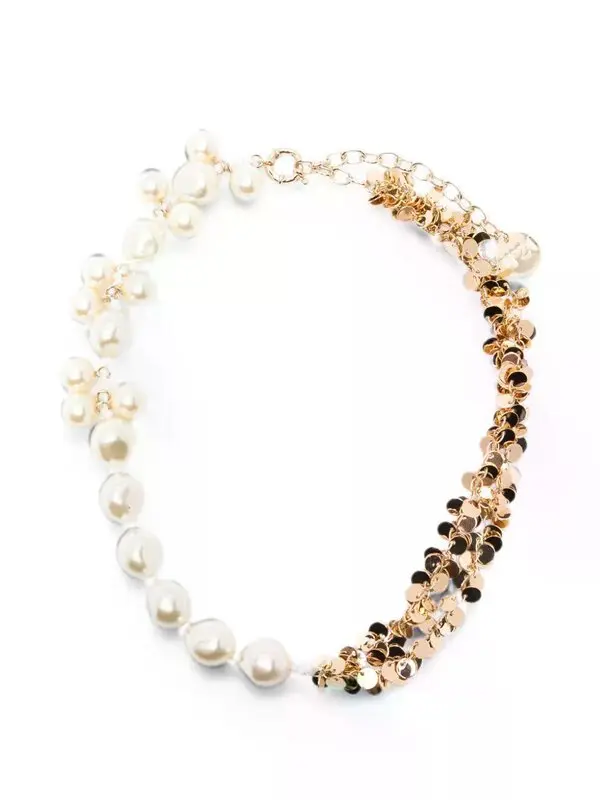 N°21 Faux Pearl Necklace - Gold