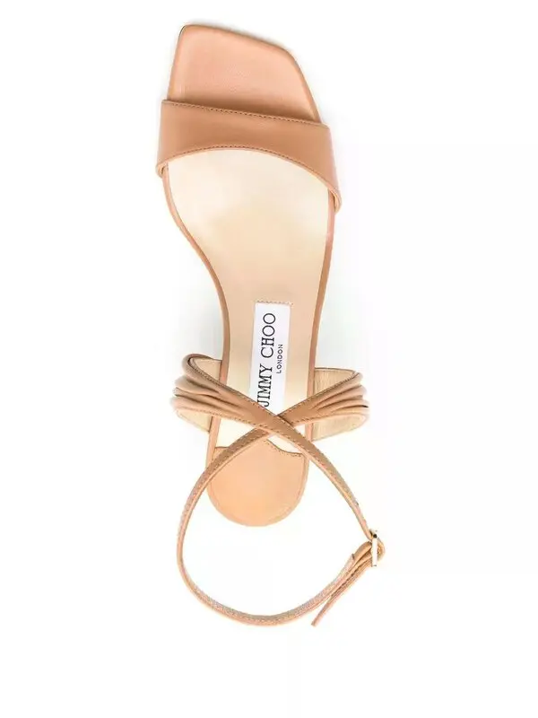 JIMMY CHOO Jago 60mm Leather Sandals