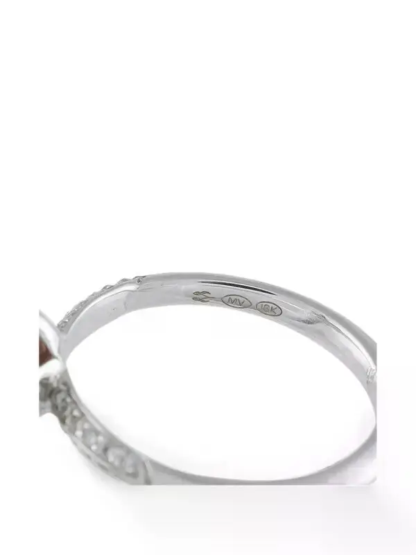 LB EXCLUSIVE Conch Pearl And Diamond Ring - Silver