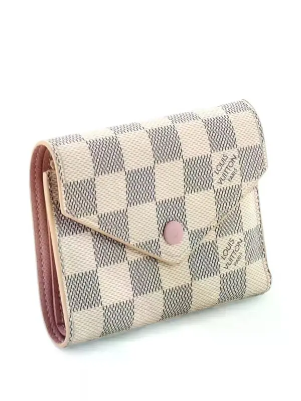 LOUIS VUITTON Victorine Wallet Damier Small Wallets
