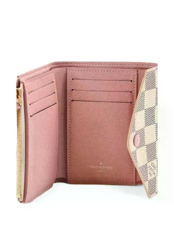 LOUIS VUITTON Victorine Wallet Damier Small Wallets