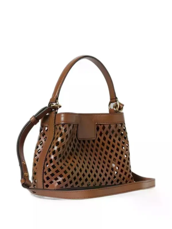 Bally Liv Perforated Shoulder Bag