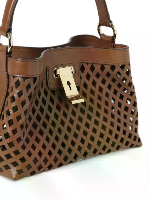 Bally Liv Perforated Shoulder Bag