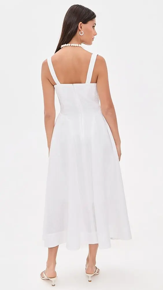 REFORMATION Birdie Linen Dress