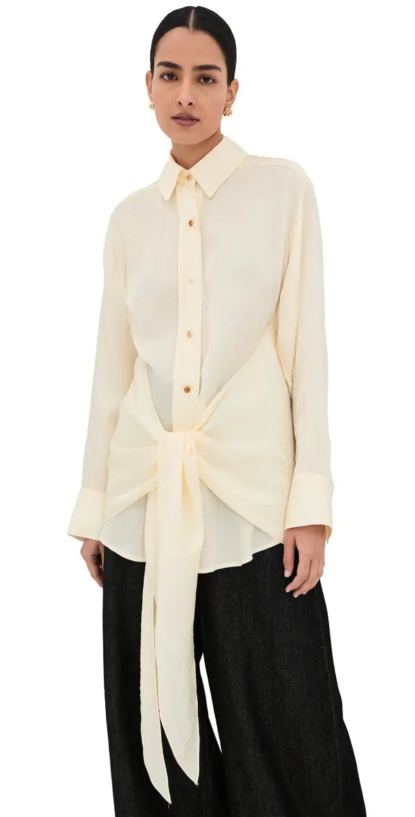 Ossou Arroyo Shirt - Ecru