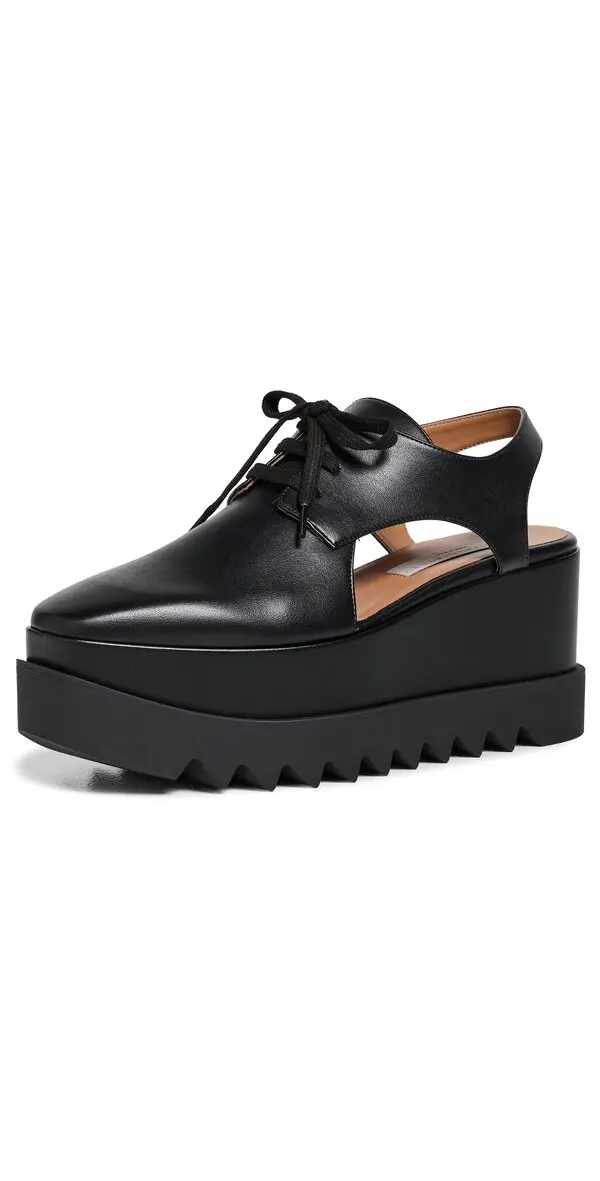 Stella McCartney Elyse Alter Mat Slingbacks - Black