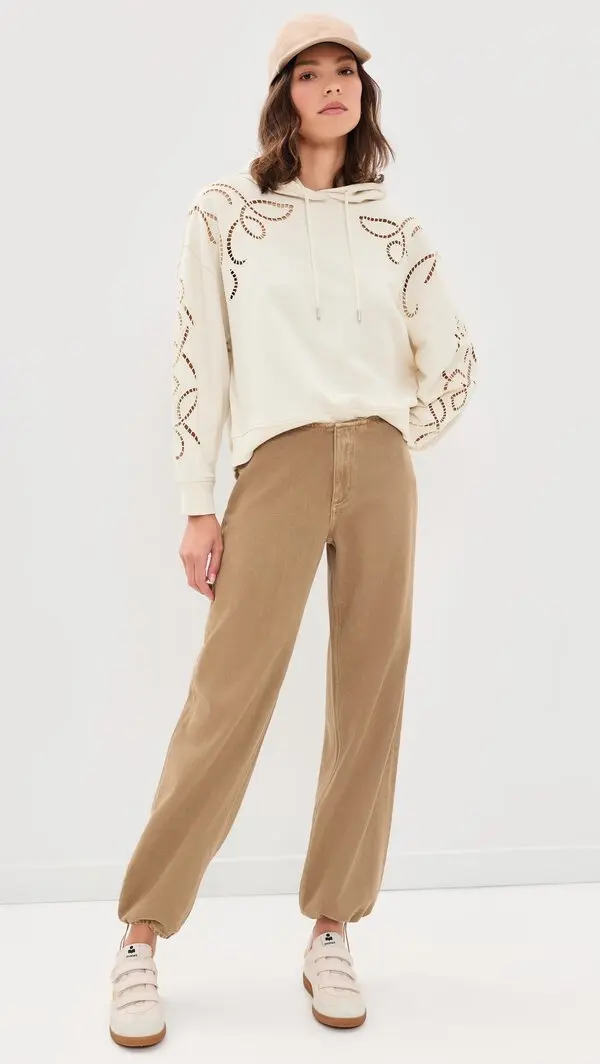 Ba&sh Beni Embroidered Hoodie