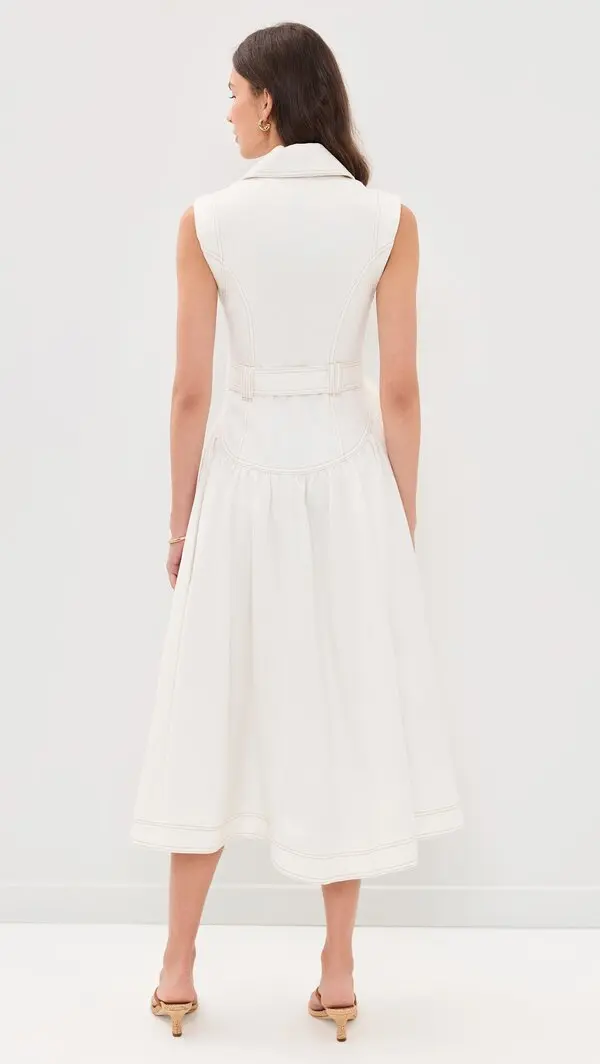 Aje Liliana Denim Dress