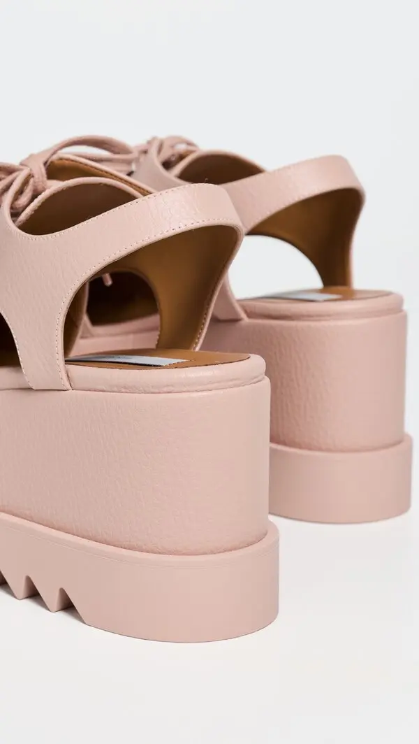 Stella McCartney Elyse Eco Grainy Alter Mat Slingbacks