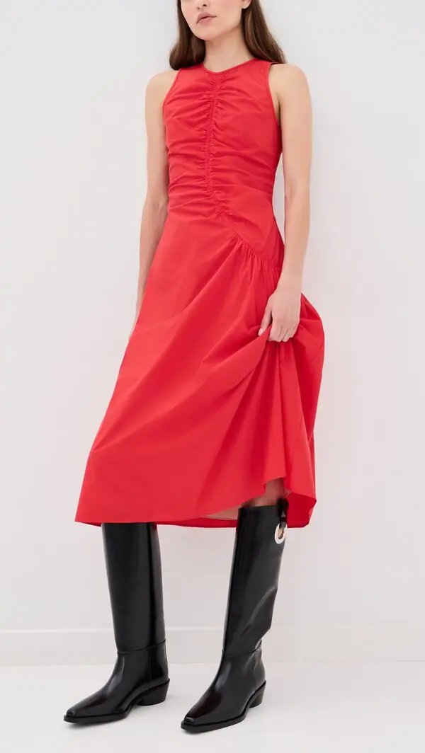 Proenza Schouler Bronco Grommet Knee High Boots