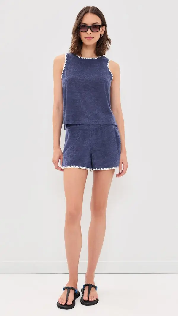 Marine Layer Towel Terry Whipstitch Shorts