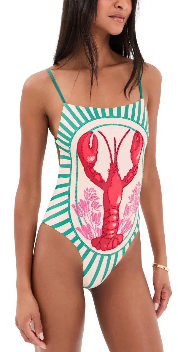 Agua Bendita Valmy Hand Embroidered Piece - Multicolor