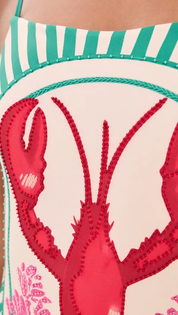 Agua Bendita Valmy Hand Embroidered Piece