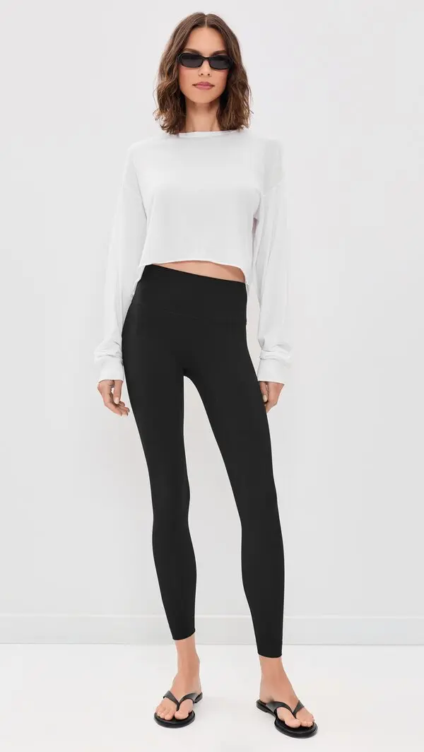 Year Of Ours Cropped Long Sleeve Tee