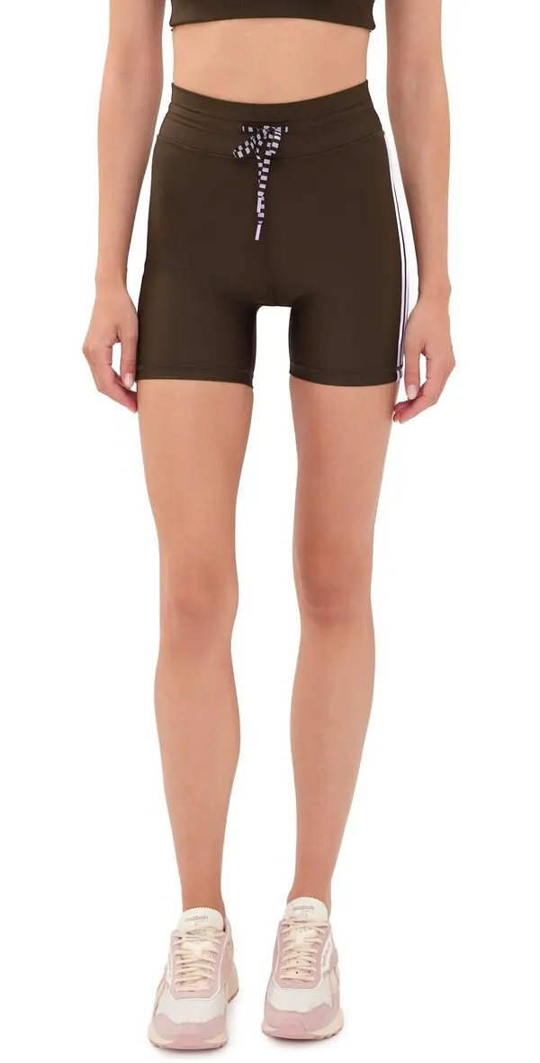 The Upside Oxford Spin Shorts - Cocoa