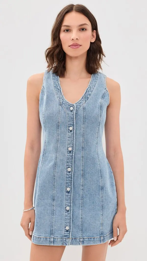 Z Supply Jolie Denim Mini Dress
