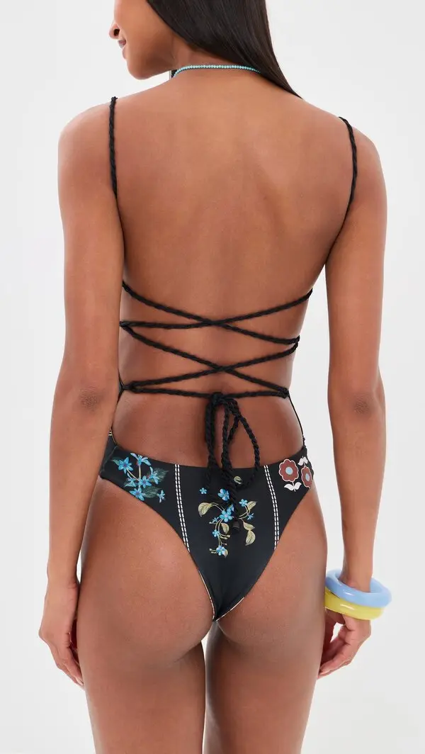 Agua Bendita Kali Weave Reversible-piece Swimsuit