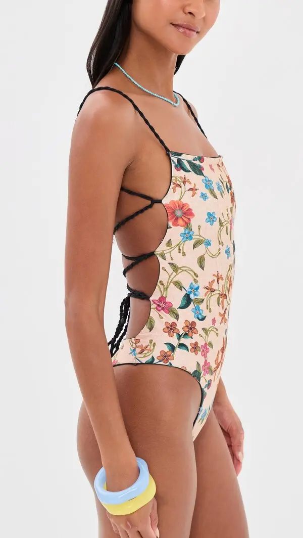 Agua Bendita Kali Weave Reversible-piece Swimsuit