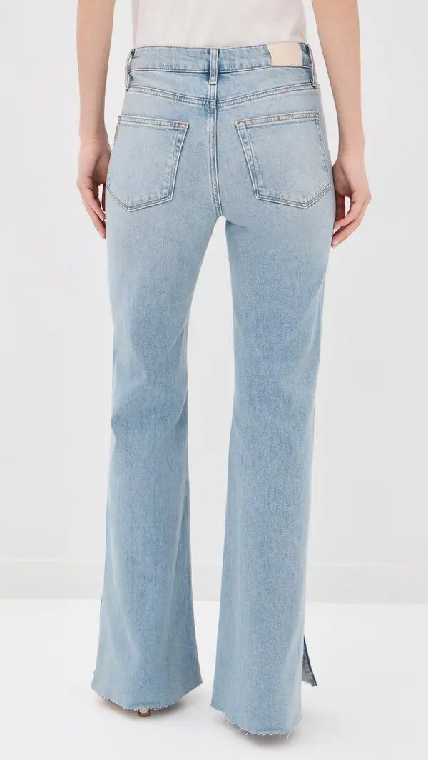 Paige Sofia Braided Patch Pocket Jeans