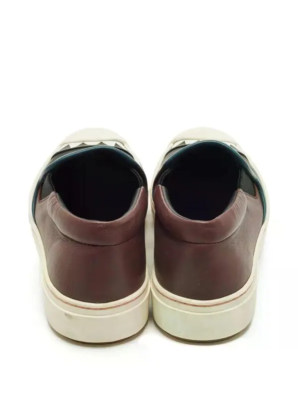 Fendi Monster Eyes Slip-on Sneakers
