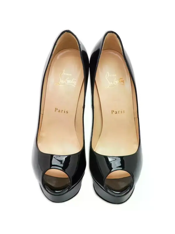 CHRISTIAN LOUBOUTIN Peep-toe Platform Pumps
