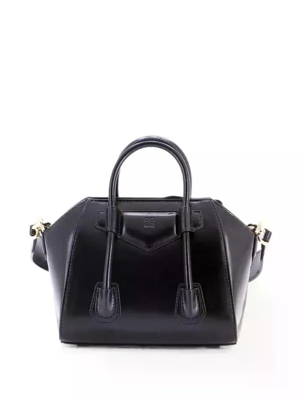 Givenchy Antigona Lock Leather Mini Crossbody Bag