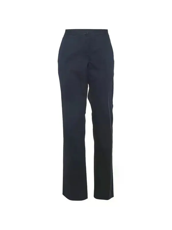 Theory Button-detail Straight Leg Trousers