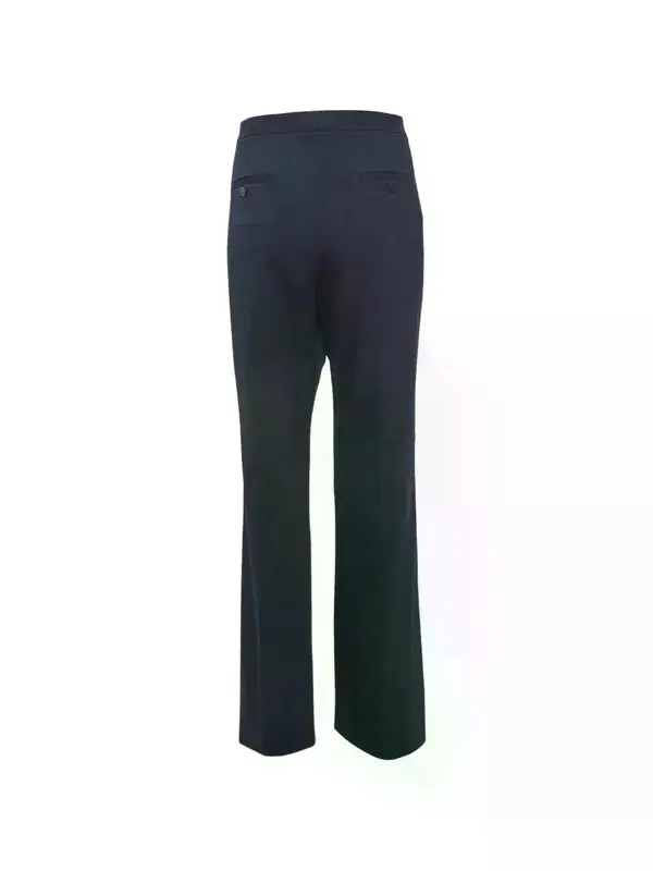 Theory Button-detail Straight Leg Trousers