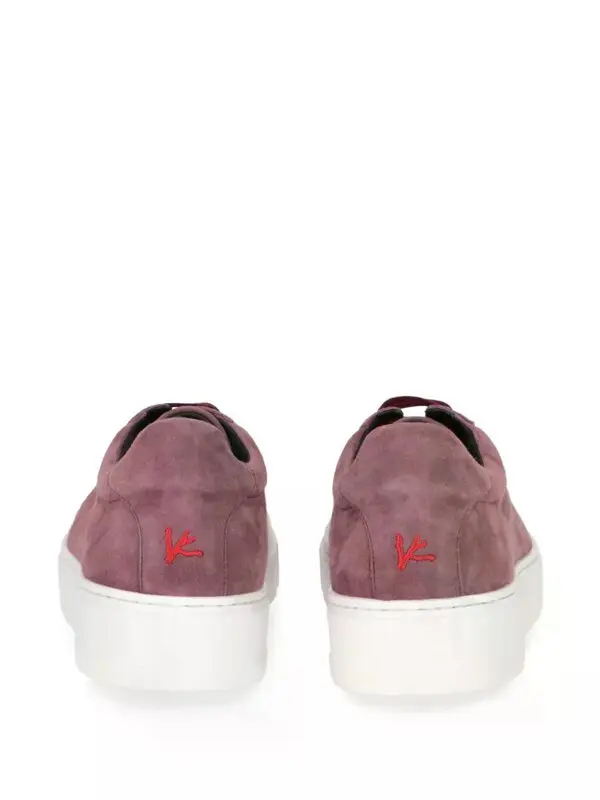Isaia Suede Finish Lace-up Sneakers