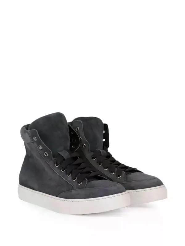 Isaia Suede High-top Sneakers