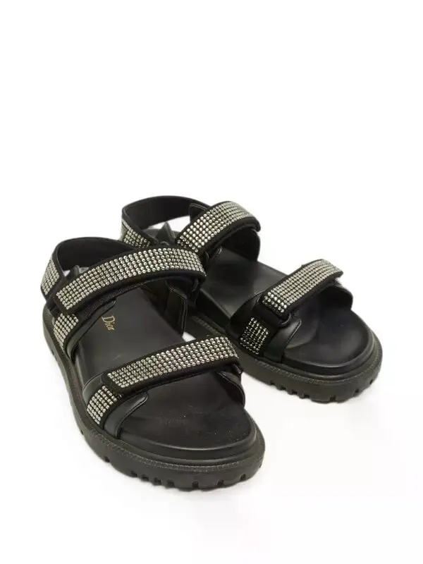 Dior Embellished Flat Sandals