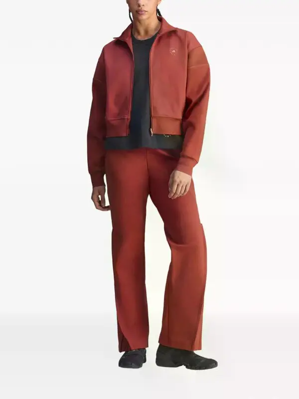 Adidas By Stella McCartney Logo-print Zip-up Sweater
