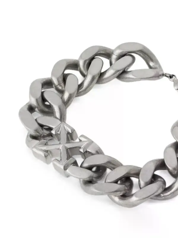 Off-White Arrow Curb-chain Bracelet
